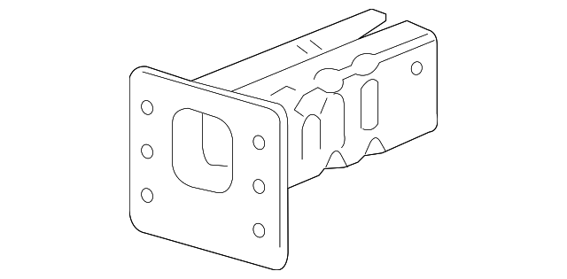 2013-2022 GM Front Passenger Side Bumper Energy Absorber 42392685 GM ...
