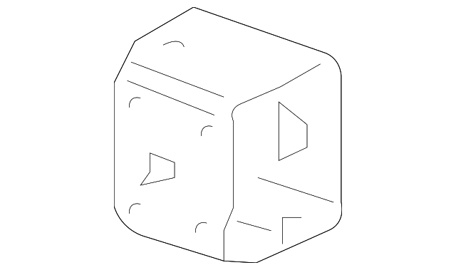 2015-2022 Chevrolet Trax Driver Side Underbody Front Side Rail Inner ...