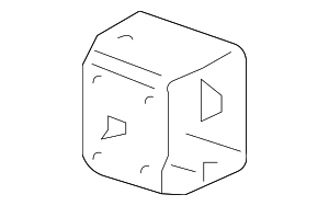 42491584 - Driver Side Underbody Front Side Rail Inner Reinforcement ...