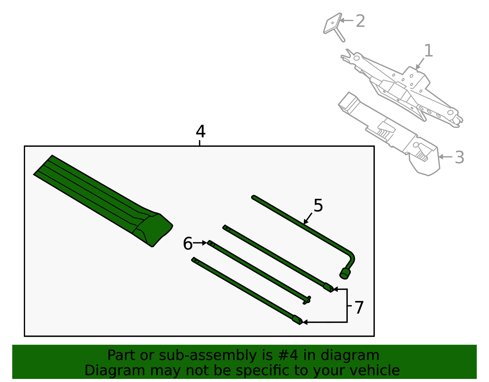 JB3Z-17005-C - Tool Kit 2019-2024 Ford Ranger | Big 3 Auto Parts