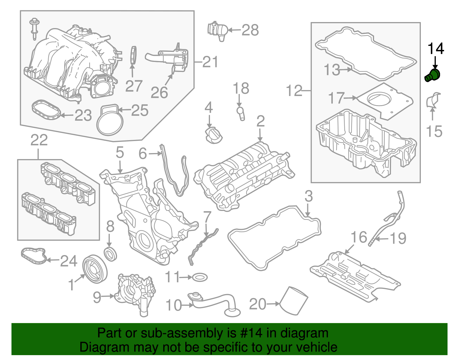 EJ7Z-6730-B - Plug 1999-2025 Ford | Ford Parts Direct