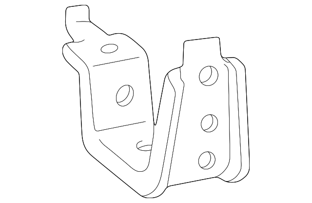 48825-60050 - Stabilizer Link Mount Bracket - 1998-2007 Lexus LX470 ...