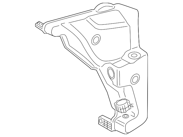 8R0-955-453-D - Washer Reservoir 2009-2017 Audi | Audi OEM Parts