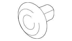 2016-2020 Ford Tail Lamp Assembly Upper Retainer -W718154-S300 | QuirkParts