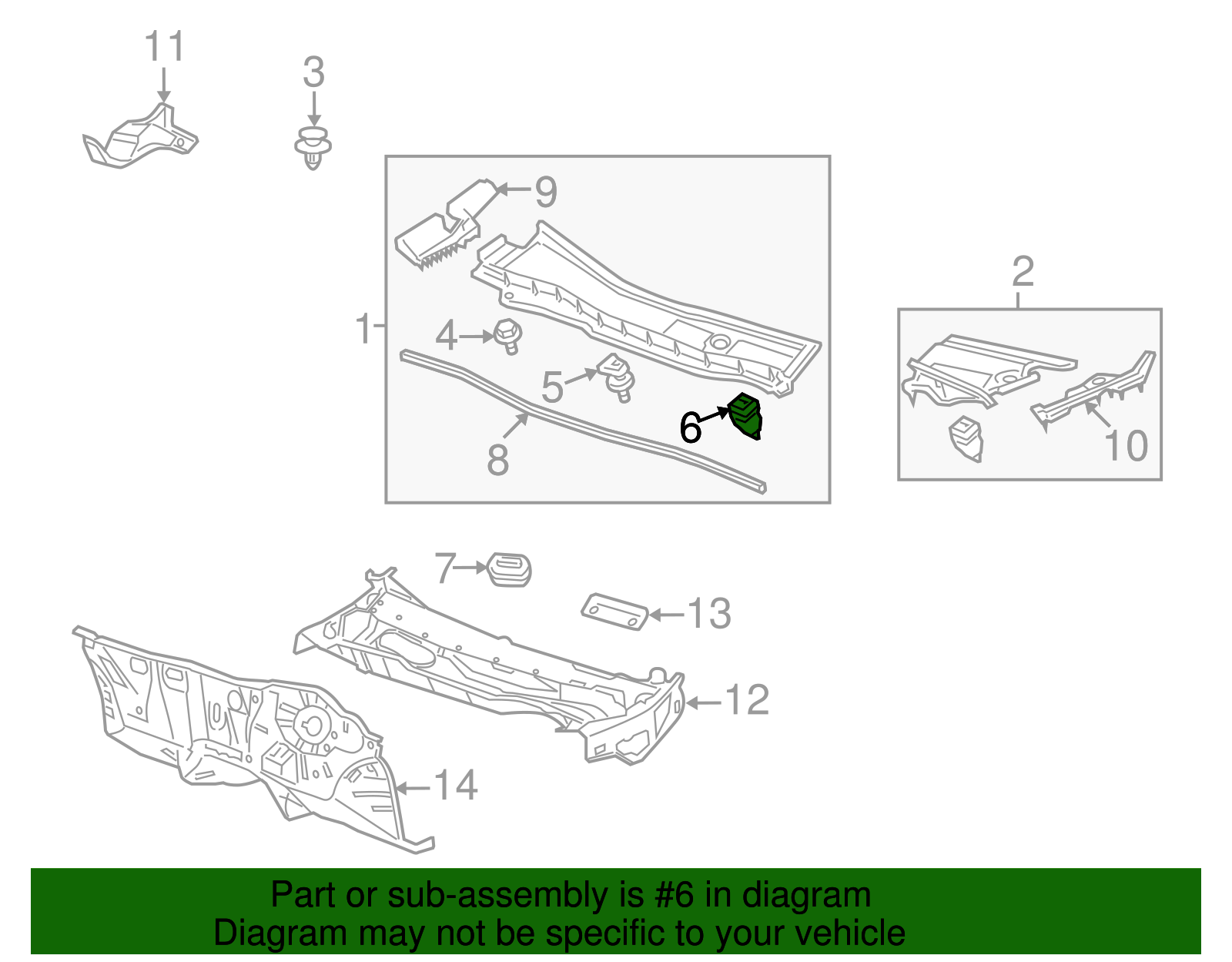 72450-3W0-A01 - 2023-2024 Honda HR-V - Belt Molding | Genuine Honda Parts