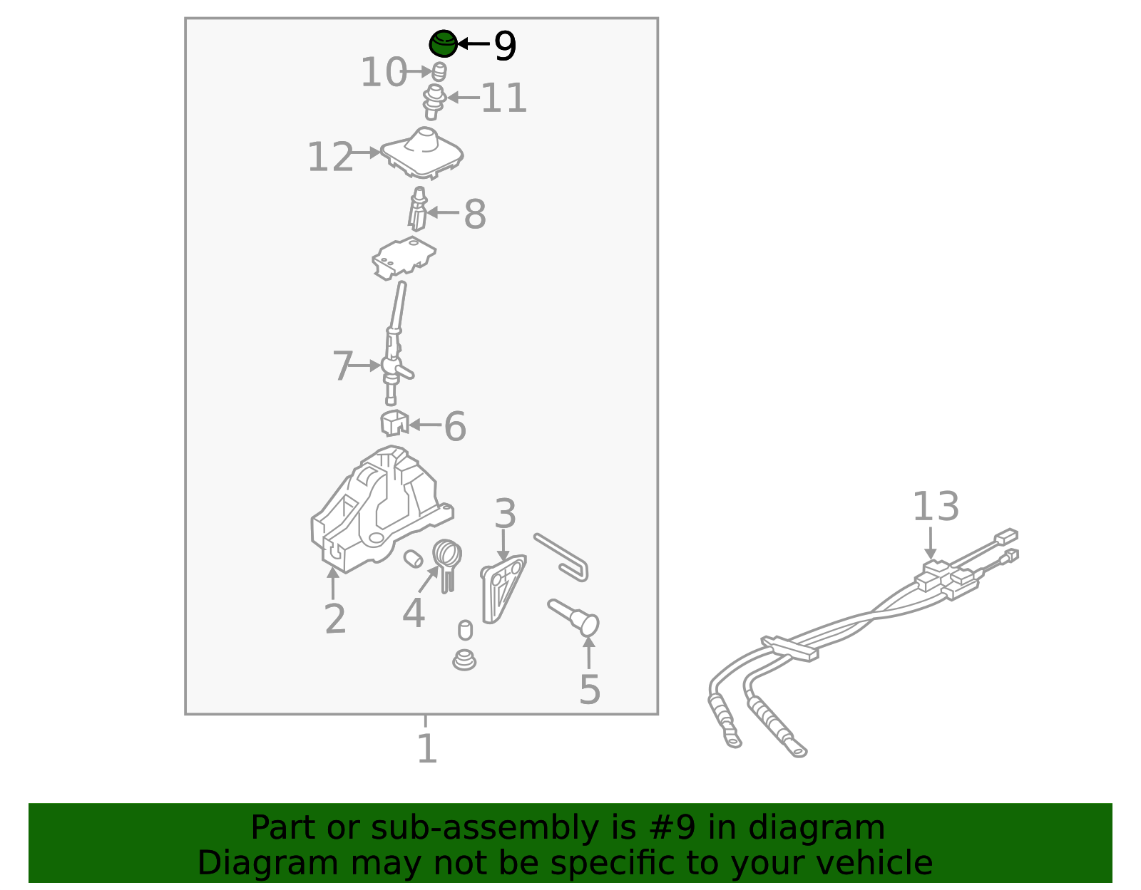 2019-2022 Hyundai Veloster N Shift Knob 43711-S0100-PPN | Retail ...