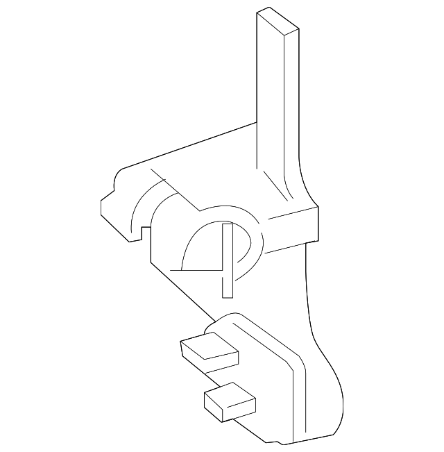 205-476-09-00 - Purge Valve Lower Bracket 2019-2021 Mercedes-Benz C 300 ...