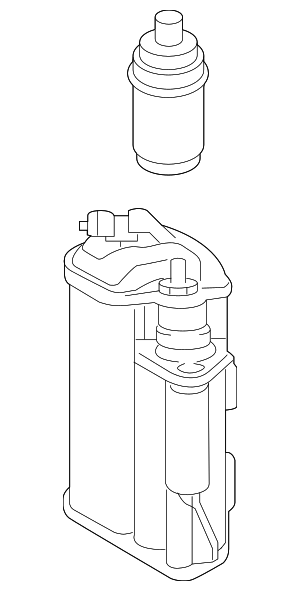 2016-2020 Mercedes-Benz Vapor Canister 205-470-04-59 | MB OEM Parts