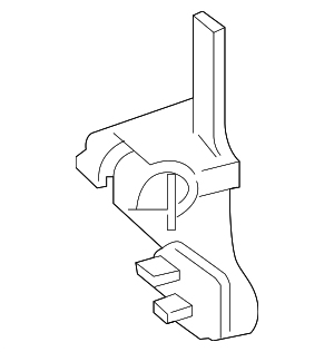 205-476-09-00 - Purge Valve Lower Bracket 2019-2021 Mercedes-Benz C 300 ...