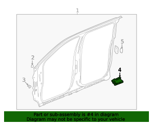 2021-2023 GM Lower Filler 84847764 GM | GMPartsDirect.com