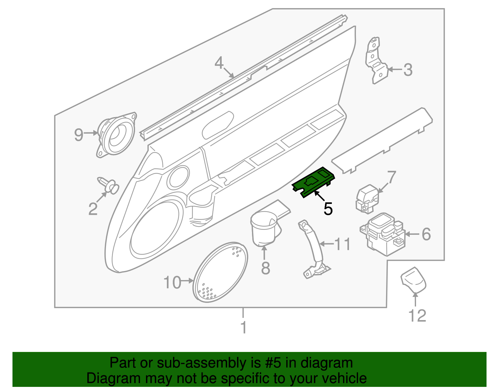 NE55-68-4L1A-02 - Switch Panel 2006-2008 Mazda MX-5 Miata | Florida ...