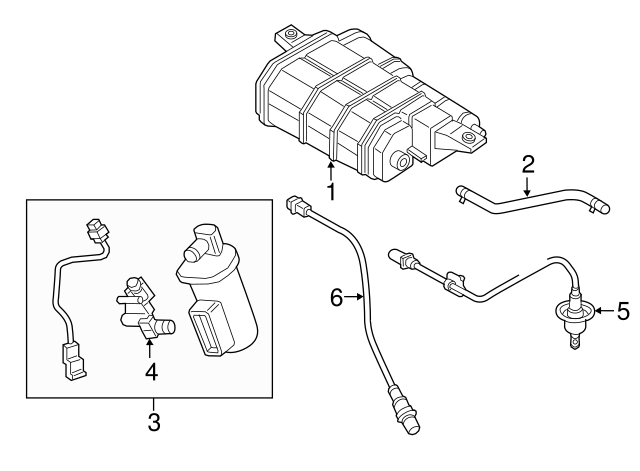 2015-2019 Hyundai Sonata Valve Assembly 31450-C1000 | OEM Parts Online