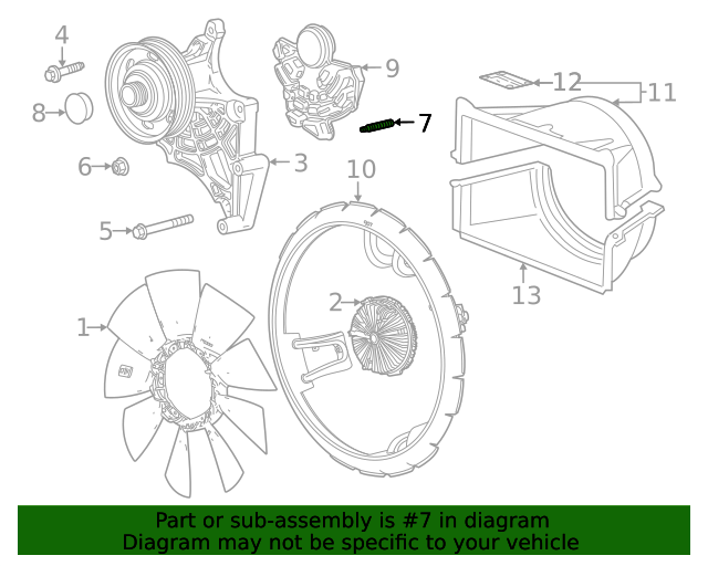 2016-2024 GM Air Conditioning Stud 11562518 GM | GMPartsDirect.com