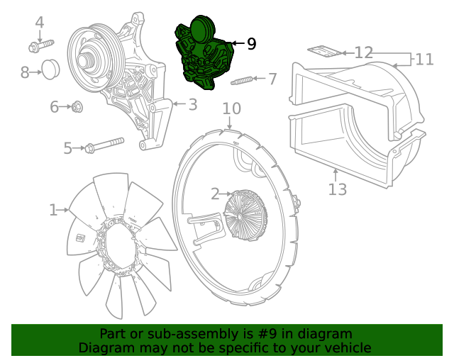 2020-2021 GM Insulator 12683513 | GMPartsDirect.com