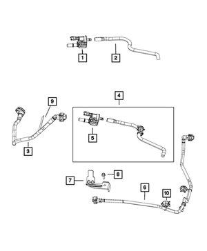 2019-2024 Ram 1500 Vapor Purge Harness 68267057AB | Mopar eStore