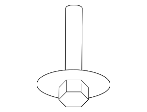 2010-2023 Mopar Screw 6509459AA | TascaParts.com