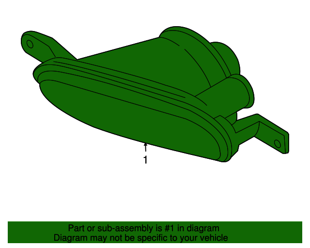 2003-2014 Volvo XC90 Fog Lamp Assembly 31111182 | OEM Parts Online