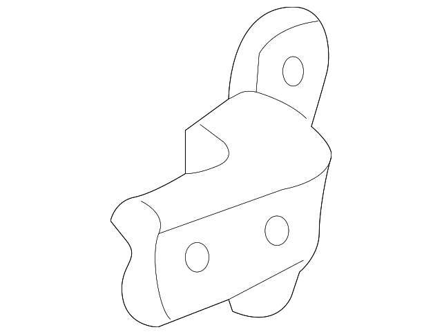 2002-2012 Toyota Upper Hinge 68710-AA020 | Toyota Parts Center