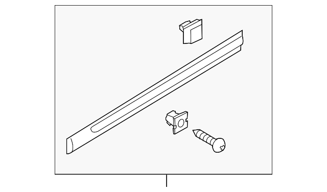 87722-2P000 - Body Side Molding 2011-2015 Kia Sorento | Kia.Parts Store