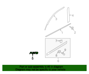 86342-1U000 - Emblem 2011-2015 Kia Sorento | Kia.Parts Store