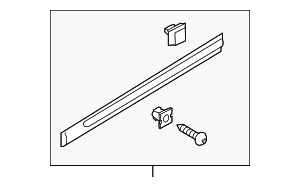 2011-2015 Kia Sorento Body Side Molding 87722-2P000 | OEM Parts Online