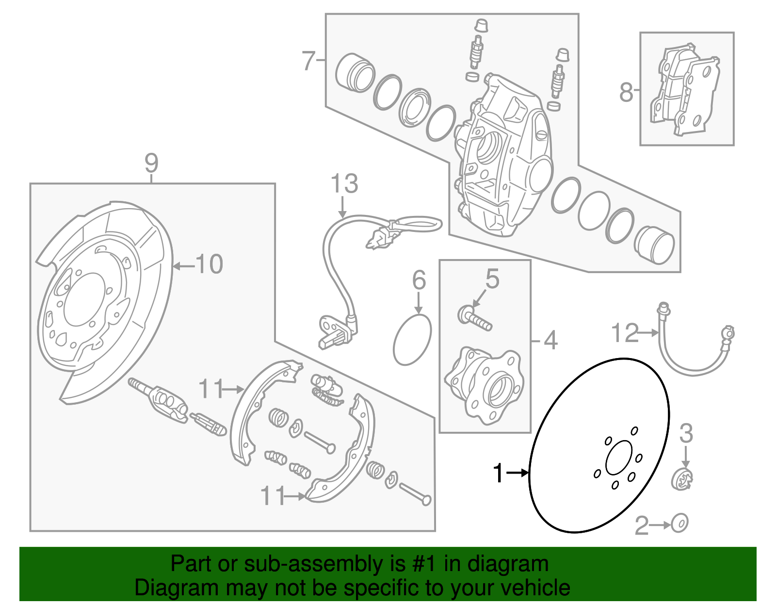 2009-2020 Infiniti Rotor 43206-1CA0A | OEM Parts Online