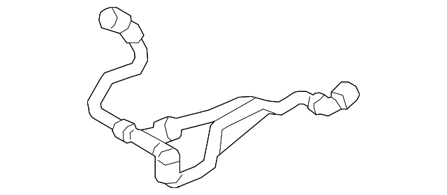 17127596839 - 2012-2018 BMW Engine Coolant Hose (17-12-7-596-839) | BMW ...