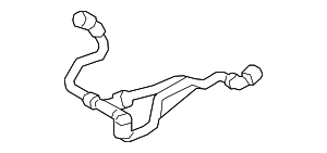 17127596839 - 2012-2018 BMW Engine Coolant Hose (17-12-7-596-839) | BMW ...