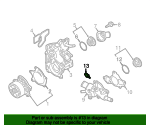 2010-2022 Nissan Coolant Temp Sensor 22630-ZJ70A | Nissan Parts Plus