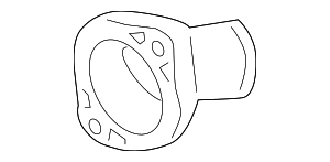 2009-2020 Nissan Water Inlet 13049EN200 | TascaParts.com