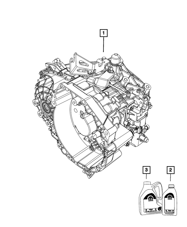 2015-2018 Mopar 6 Speed Transmission 68528390AA | Mopar Estores