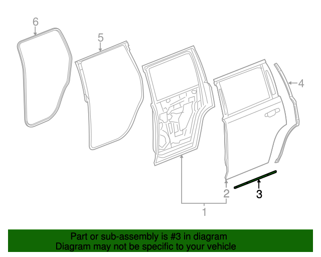 2015-2020 GM Lower Seal 23253592 | GMPartsDirect.com