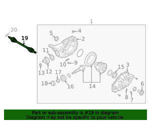 2021-2024 Genesis GV80 Axle Assembly 49600-T6200 | Retail Performance ...