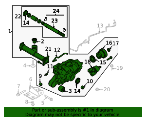 2021-2024 Ford Bronco Differential Carrier Assembly MB3Z-4141-C | OEM ...