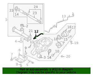 MB3Z-4A058-AC - Breather Tube - 2021-2024 Ford Bronco | Lasco Auto Parts