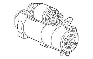 2010-2015 Chevrolet Starter (Replaces Part Number 12617229) 19418859 GM ...