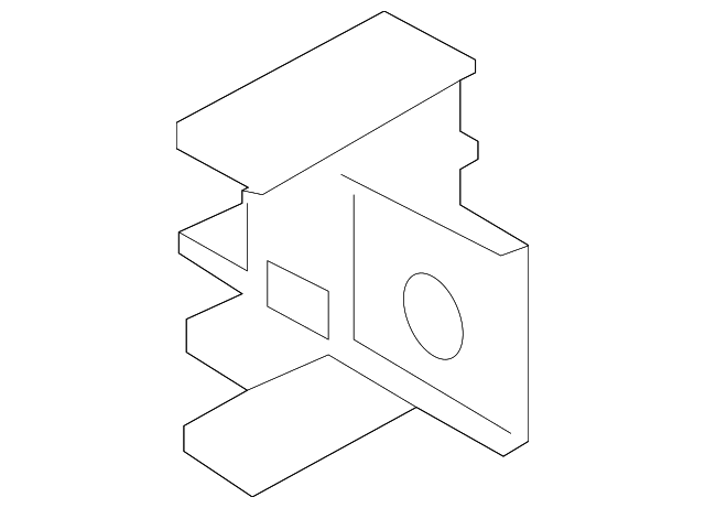 2008-2015 Audi Radiator Support Bracket 8J0-805-637 | AutoNationParts.com