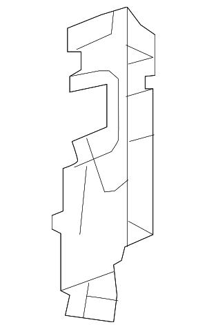 2008-2015 Audi Air Duct 8J0-121-283-A | Audi USA Parts
