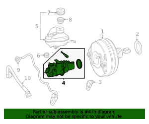 167-430-11-00 - Master Cylinder 2019-2023 Mercedes-Benz | Mercedes-Benz ...
