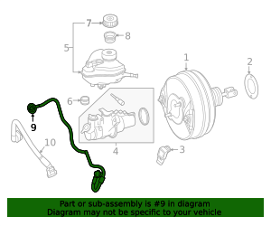 167-430-00-29 - Vacuum Hose 2020-2021 Mercedes-Benz | Mercedes-Benz USA ...