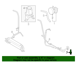 4441604060 - Return Tube 2005-2023 Toyota Tacoma | AutoNationParts.com