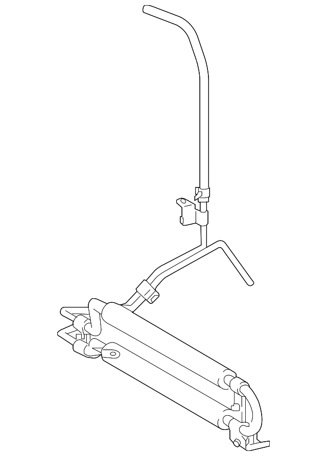 2016-2023 Toyota Tacoma Power Steering Oil Cooler 44402-04030 | Toyota ...