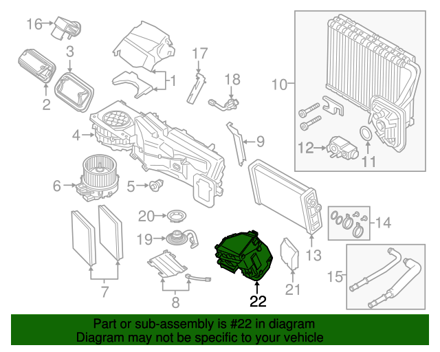 Genuine BMW 64-11-9-483-929 | Air Cleaner | FREE Shipping on Most ...