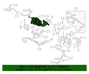 28231-3L100 - Turbocharger 2017-2024 Genesis | AutoNation Parts