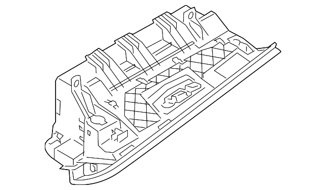 51169110541 - 2006-2012 BMW Glove Box (51-16-9-110-541) | BMW of South ...