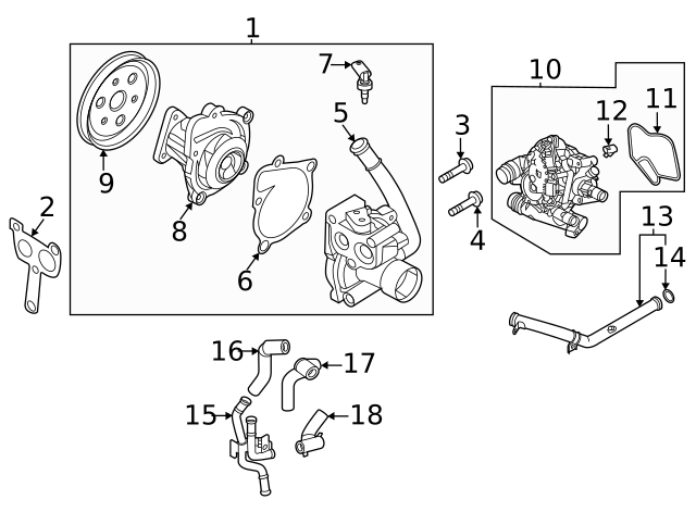 25129-2S000 - Pulley 2021-2023 Kia | Kia.Parts Store
