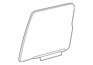 68104-0C050 - Door Glass 2007-2019 Toyota Tundra | Ourisman Toyota Parts