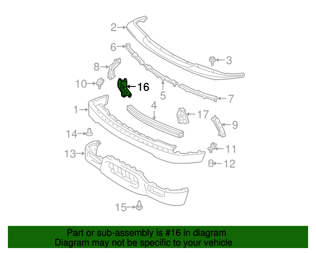 52141-AD020 - Support Arm - 2001-2004 Toyota Tacoma | OEM Genuine ...