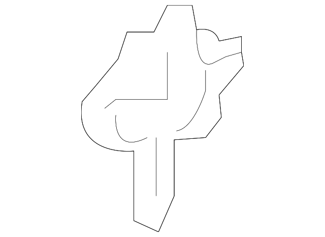 52145-AD010 - Bumper Face Bar Bracket (Front) 2001-2004 Toyota Tacoma ...