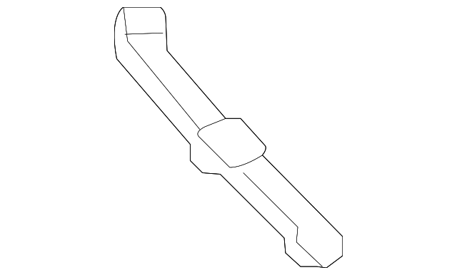 52133-AD010 - Bumper Cover Bracket (Right, Front) 2001-2004 Toyota ...